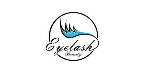 Premium Vector Eyelash Logo Design For Lashes Beauty Salon With