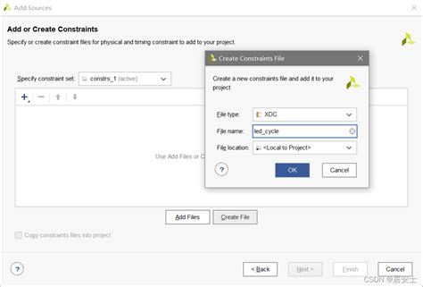 Fpga写约束文件固化上板抓信号方法（vivado软件）fpga抓信号 Csdn博客