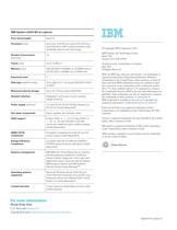 X3550 M3 IBM PDF Catalogs Technical Documentation Brochure