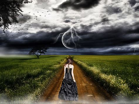 Alone Girl Wallpapers Wallpaper Cave