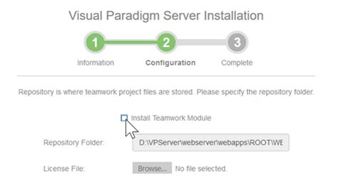 setup vp server with sql server visual paradigm know how