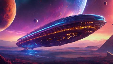 Lexica Loop Background Alien Space Ship Clear 4k Detailed
