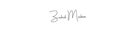 87 Zahid Muskan Name Signature Style Ideas Great Online Autograph