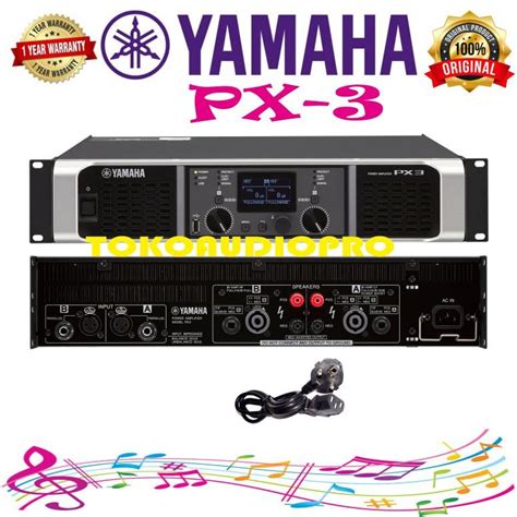 Jual Yamaha Px3 Power Amplifier Original Yamaha Px 3 Shopee Indonesia
