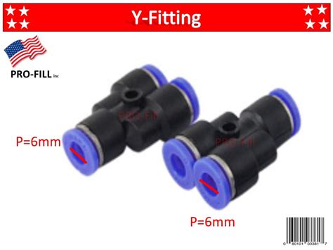 Y Fitting Pro Fill Inc