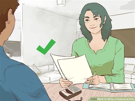 How To Write A Feature Article With Pictures Wikihow