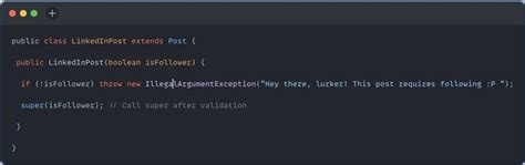 Java 22 Boost Object Initialization With Superclass Constructor