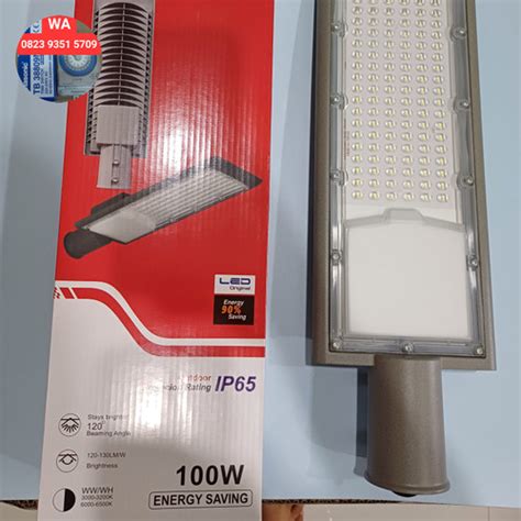 Jual Lampu Jalan Led Smd W W W W Putih Kuning Pju Kuning W Kota Medan