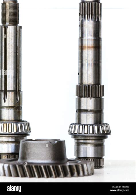 Differential Transmission Gearbox Detailed Closeup Automobile Machinery Engineeing Industrial