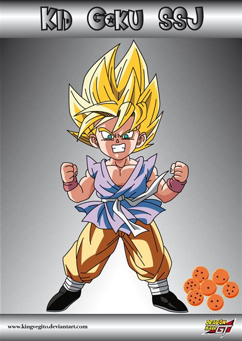 Goku Ssj Gt Finished By Kingvegito On Deviantart