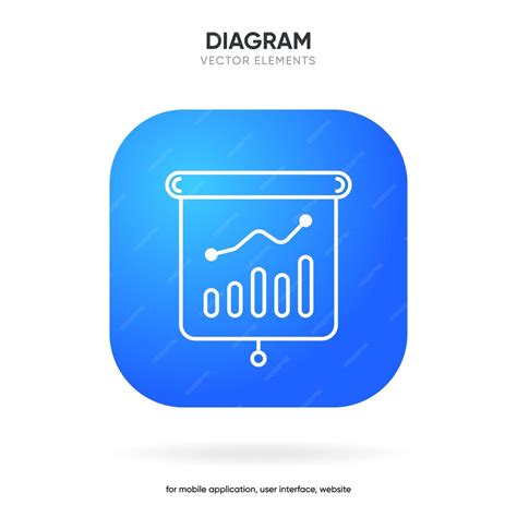Premium Vector 3d Financial Analysis Stats Icon Set Growing Graph Set