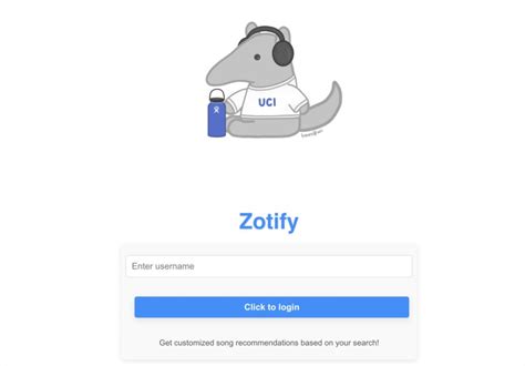 Zotify Devpost