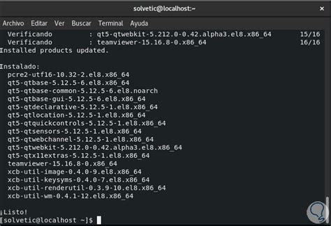 Instalar TeamViewer En RHEL CentOS Ubuntu Debian O Fedora Solvetic