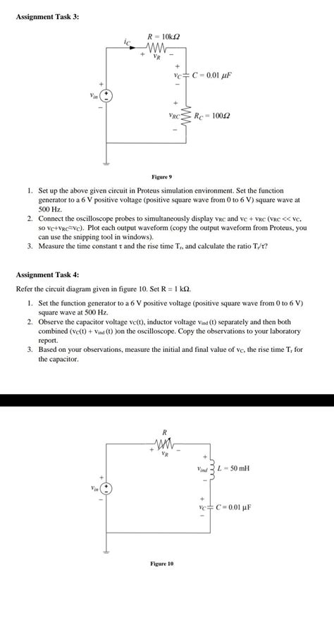 Solved Assignment Task 3 Ic R 10kΩ Ww Vr Vcc 001