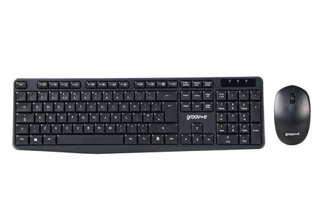 Groov E Wireless Keyboard And Mouse Combo Computer Accessories For Laptops And PCs Ergonomic