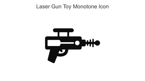 Laser Gun Toy Monotone Icon In Powerpoint Pptx Png And Editable Eps Format PPT Example