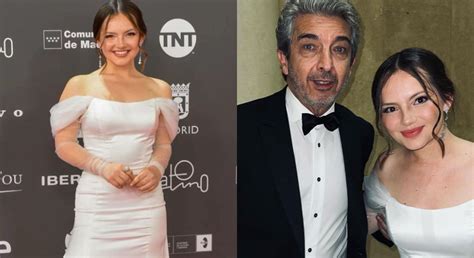 Francisca Aronsson en los Premios Platino 2023 se codeó con Ricardo Darín Guillermo Francella