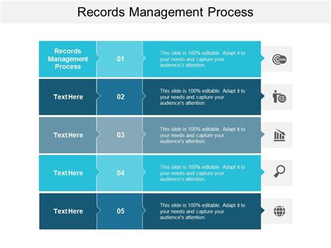 Records Management Process Ppt Powerpoint Presentation Professional Tips Cpb Presentation