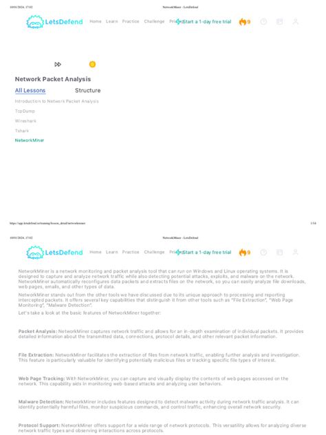 Networkminer Detailed View Pdf Malware Computer Network