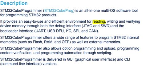Solved Stm32 Cube Programmer Firmware Read Problem