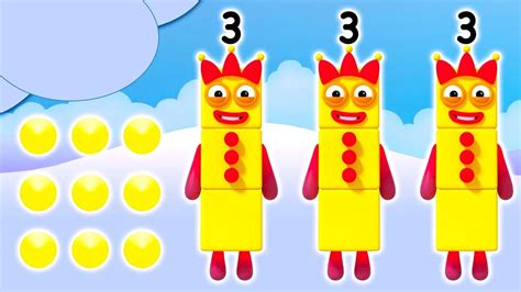 Numberblocks Can You Count To Three Learn To Count