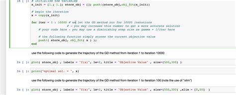 Evaluating The Objective Function And The Gradient