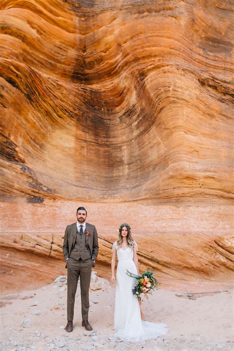 Cailey Cooper Real Zion Wedding Forevermore Events Zion National Park Wedding Planner