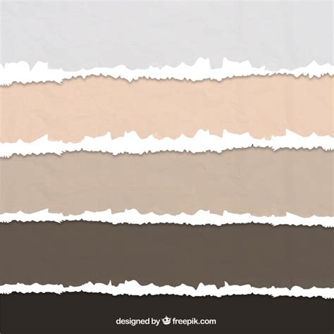 찢어진 된 종이 배경 무료 벡터