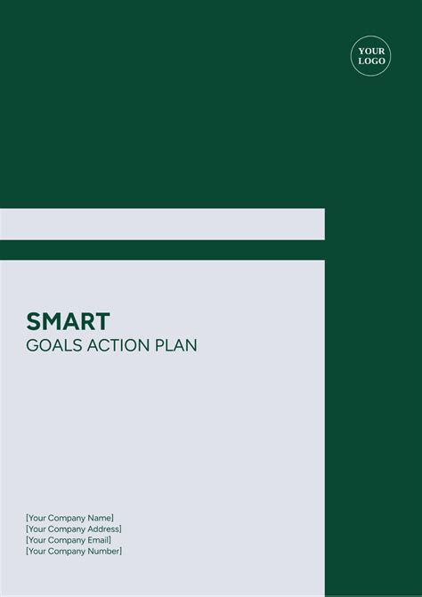 Free Blank Smart Goals Action Plan Template To Edit Online