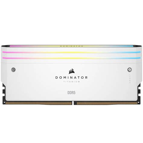 Ram Corsair Dominator® Titanium Rgb 32gb 2x16gb Ddr5 Dram 7000mt S C
