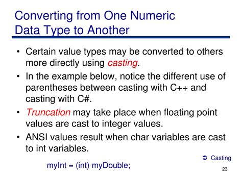 Ppt Variables Calculations Formatting Numbers And Catching Errors