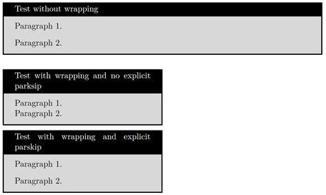 Paragraph Spacing Goes Awry When Tcolorbox Is Inside Wrapfigure Tex