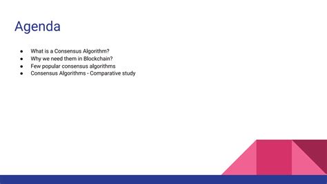 blockchain consensus algorithms pptx computer networking computing