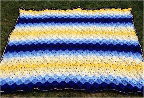 Twilight Shells Throw Crochet Pattern Free Styles Idea