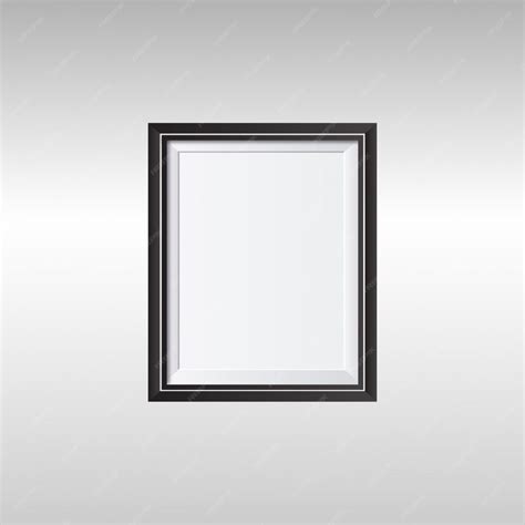 검은 현실적인 사진 프레임 무료 벡터