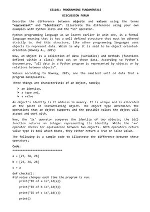 Solved Write Program To Display Your Name And Perform Programming Fundamentals CS 1101