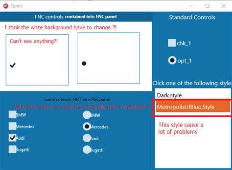 Problem With Styles In Fnc Fmx Project Tms Fnc Ui Pack Tms Support Center