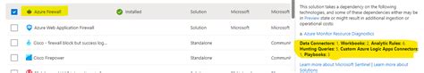 How To Install Sentinel Solutions Specifically Playbooks And Connectors In Azure Gov Microsoft Qanda