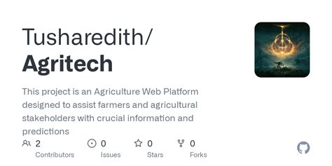 GitHub Tusharedith Agritech This Project Is An Agriculture Web Platform Designed To Assist