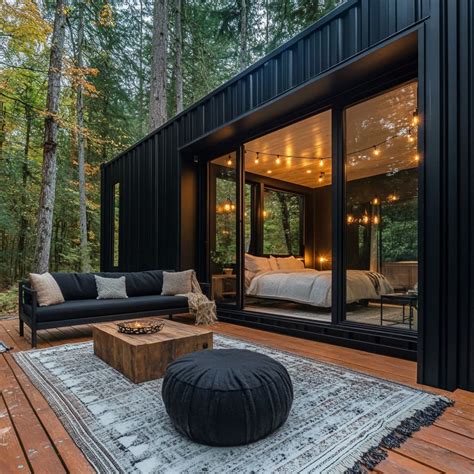 Tron Shipping Container Home Interior