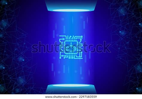 Artificial Intelligence Chip Bot Ai Bot Stock Vector Royalty Free