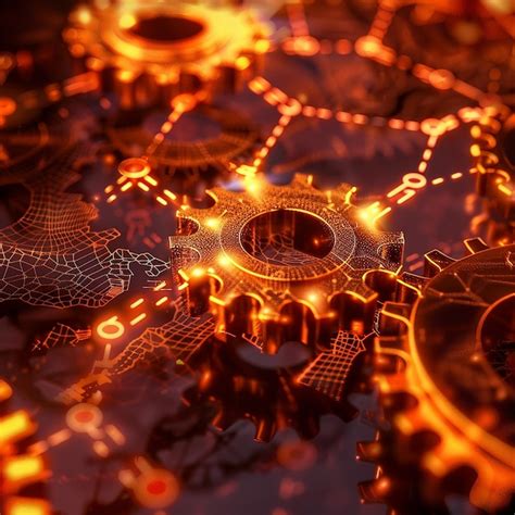Premium Photo Interconnected Markets Visual Representation