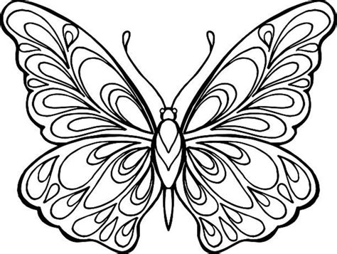 Free Printable Butterfly Color Pages