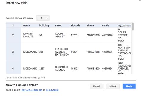 Intro To Data Mashing And Mapping With Google Fusion Tables Small Data Journalism