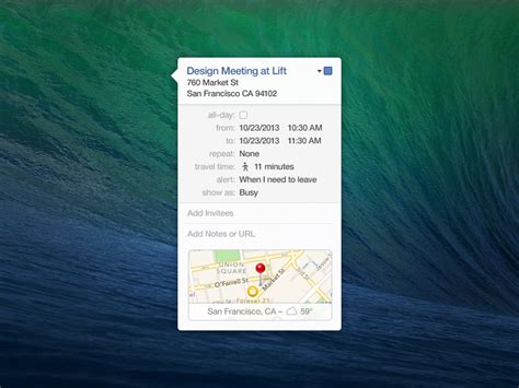 mavericks calendar tooltip free psd by jared erondu on dribbble