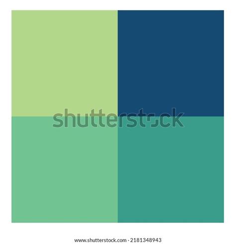 Rectangle Divided Pattern Into 4 Stock Vector Royalty Free 2181348943 Shutterstock