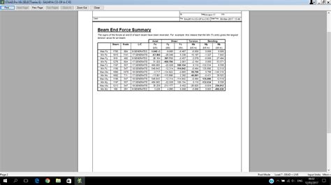 Customized Analysis Results Output Ram Staad Forum Ram Staad