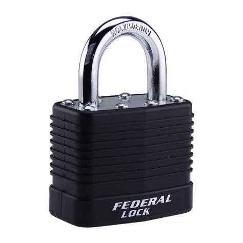 Federal Lock Brass Padlockssteel Padlockslaminated Padlocksnon Rekeyable Laminated Padlock