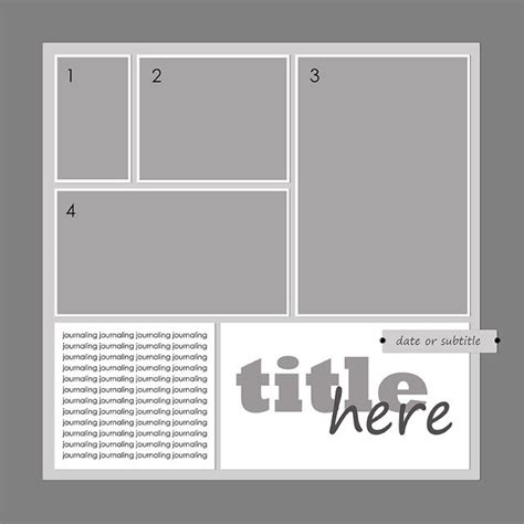 Our Simple Life Using Digital Scrapbooking Templates Digital