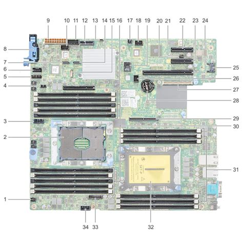 Wkgth Dell Poweredge R440 System Board Motherboard Express Computer